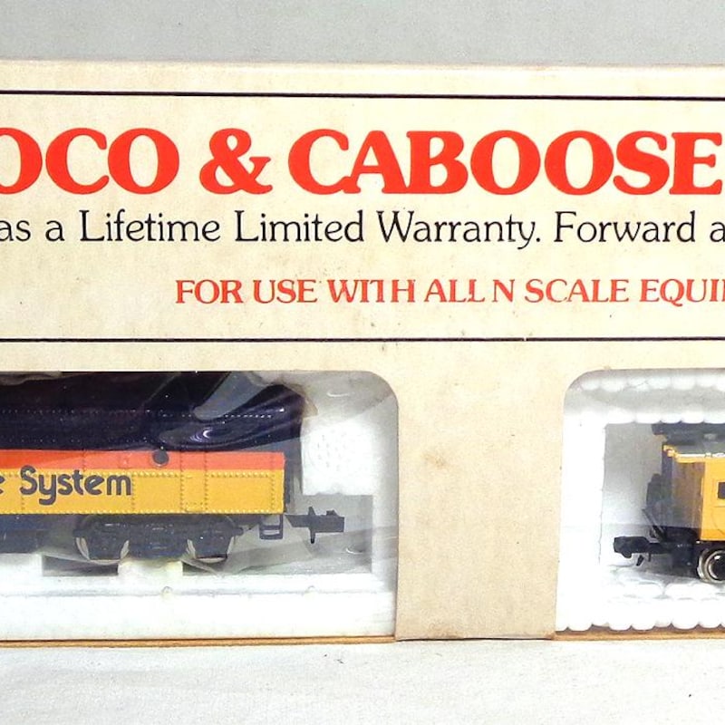 Vintage N Gauge Train - Etsy