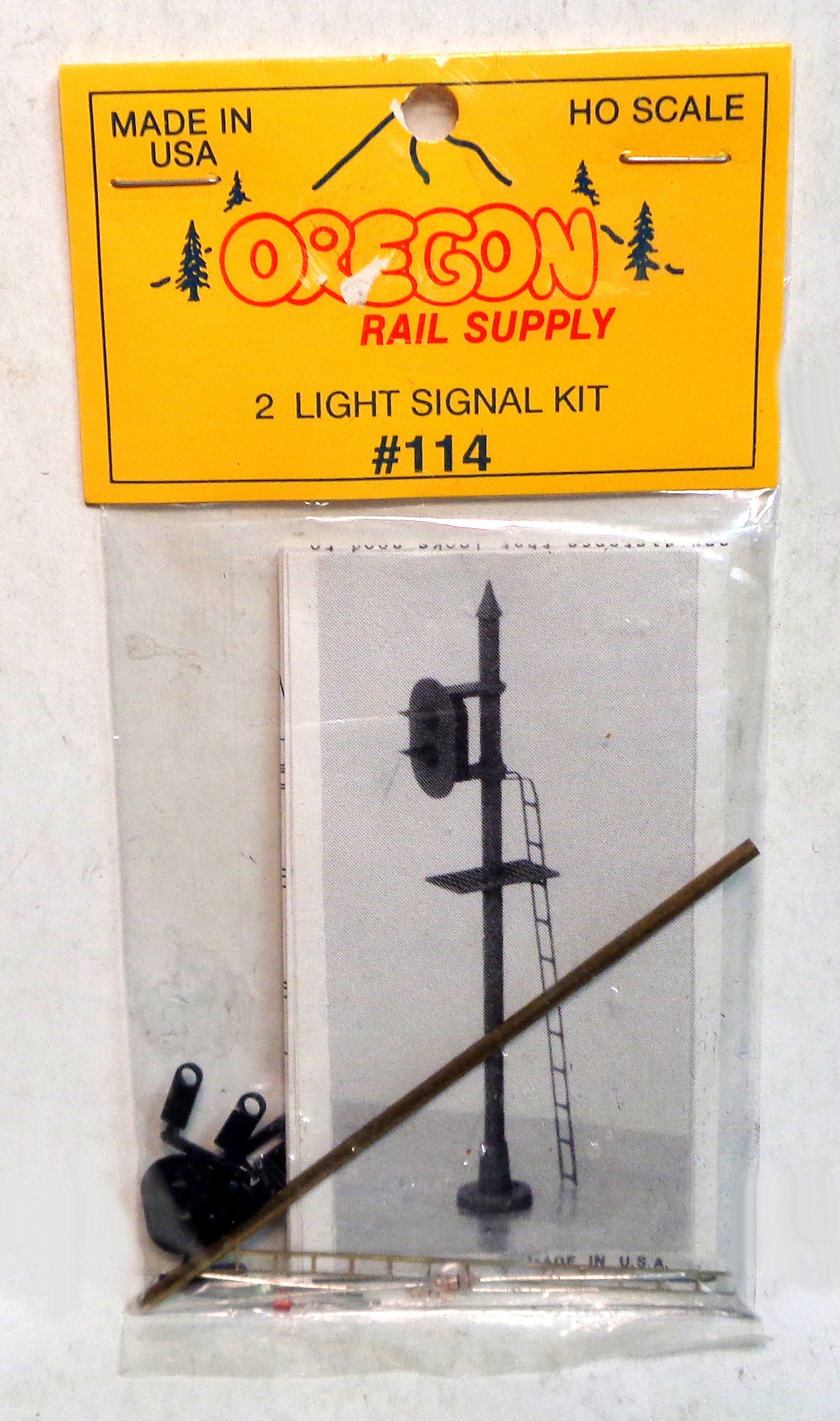 HO Scale Oregon Rail Supply TWO Light Signal Kit NEW in Package - Etsy