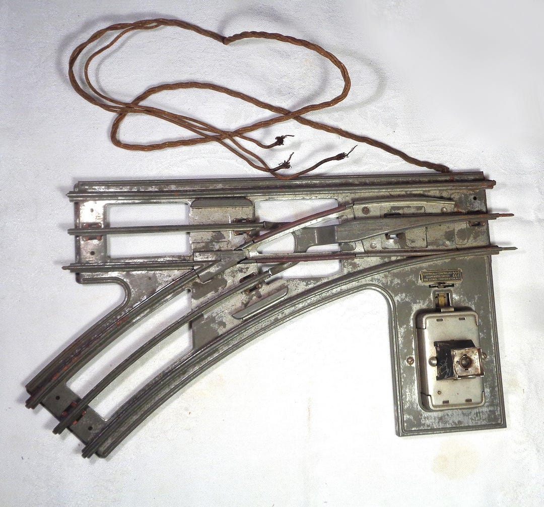 Lionel 222 Electric Switch Track - Untested AS IS - Please See Image ...