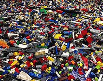Lego Toy Lot Bulk 5 Lbs Mixed Building Bricks Blocks Parts Pieces ...
