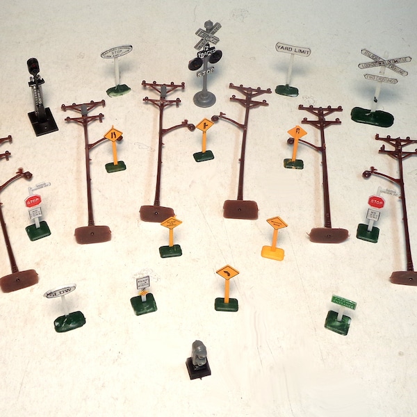 Ho Scale Street Signs - Etsy