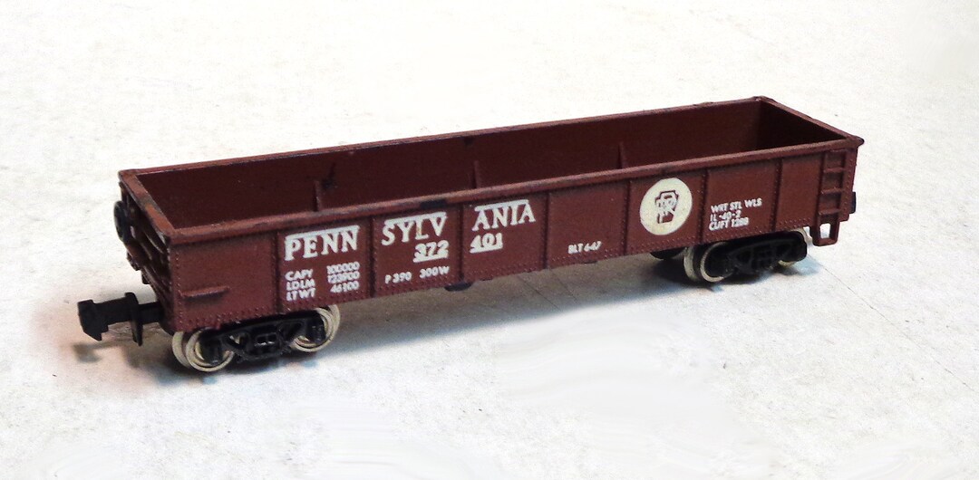 N Scale Pre-owned TRIX Freight Car: "pennsylvania" Gondola! - Etsy