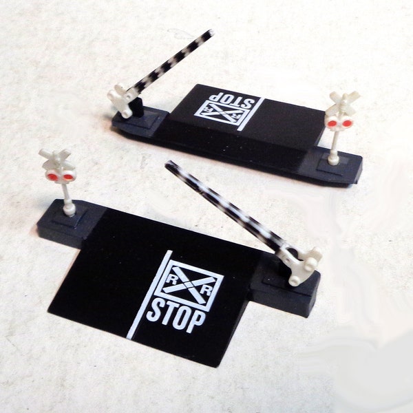 Railroad Crossing Toy - Etsy