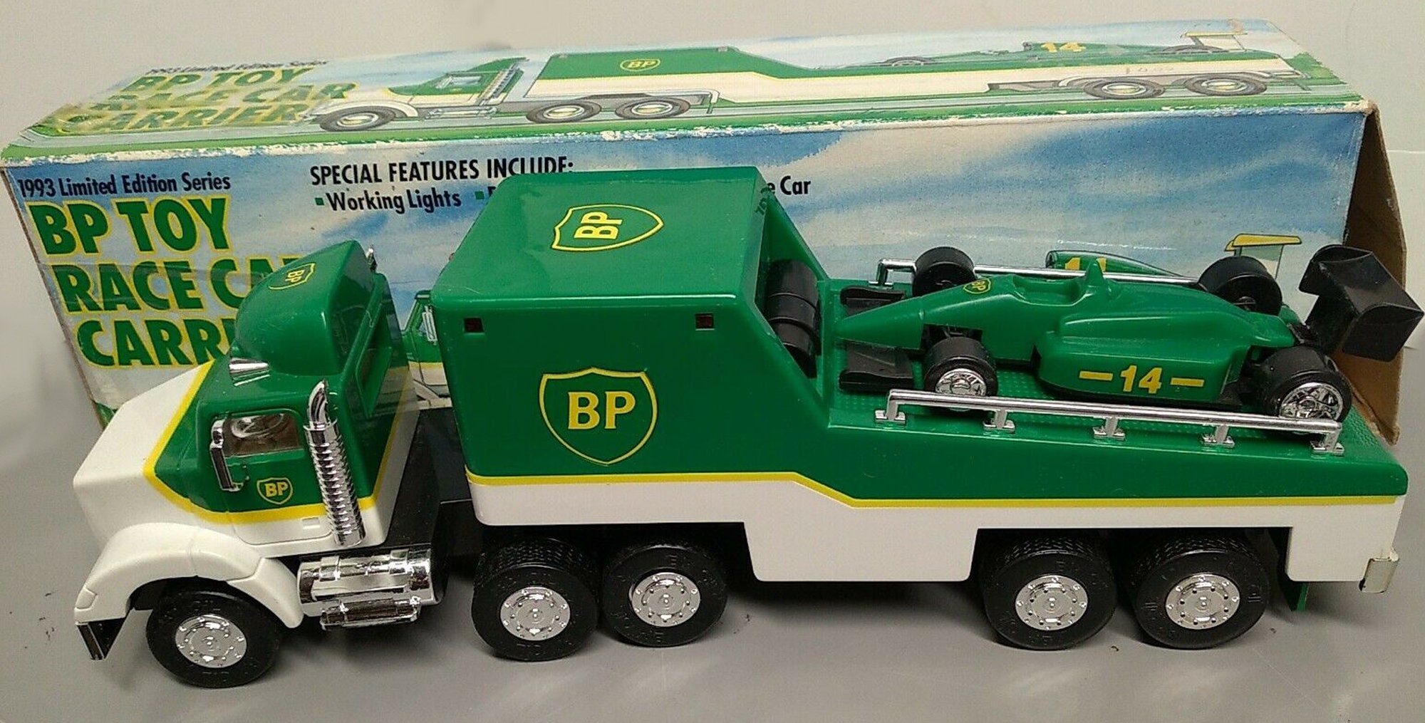 BP Gas Station Race Hauler With Indy Race Car 1993 - Etsy