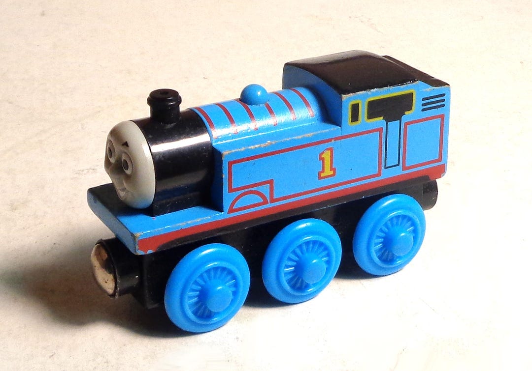 Thomas the Tank Discontinued Collectible WOOD Train Car - "thomas ...