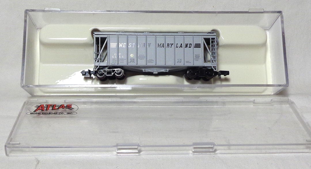 N Scale Atlas 38601 - GATX Airslide Hopper Freight Car - "western ...
