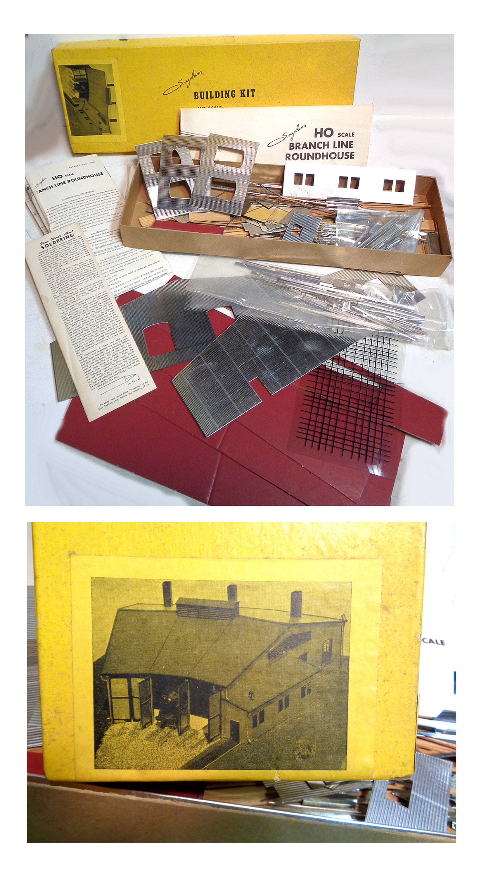HO Scale Suydam METAL and Wood Building Kit Corrugated Sheet - Etsy