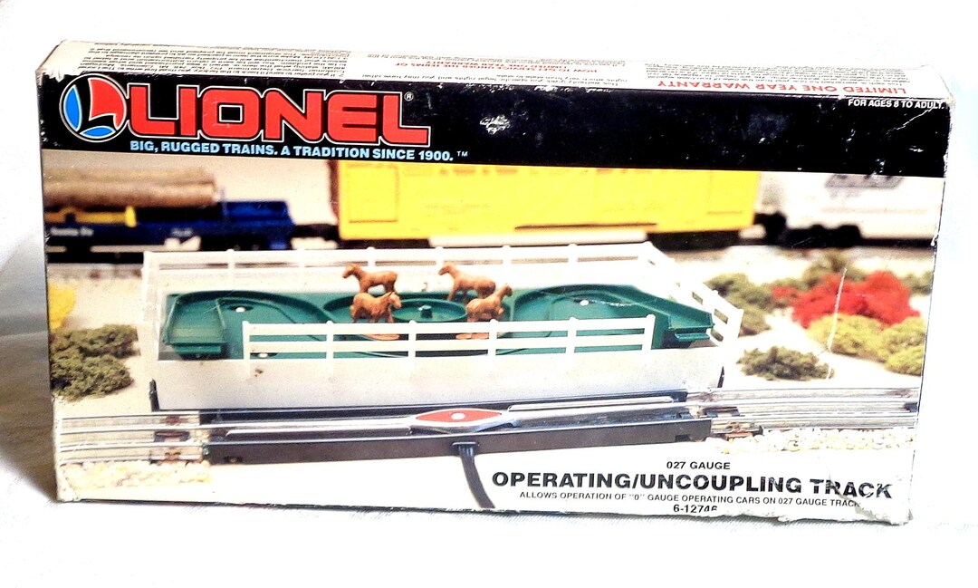 Lionel Operating Uncoupling Track - New in the Box - Box Has Shelf Wear ...