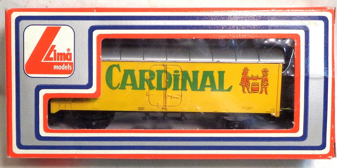 HO Scale NEW Lima Freight Car - "cardinal" European Box Car - Etsy