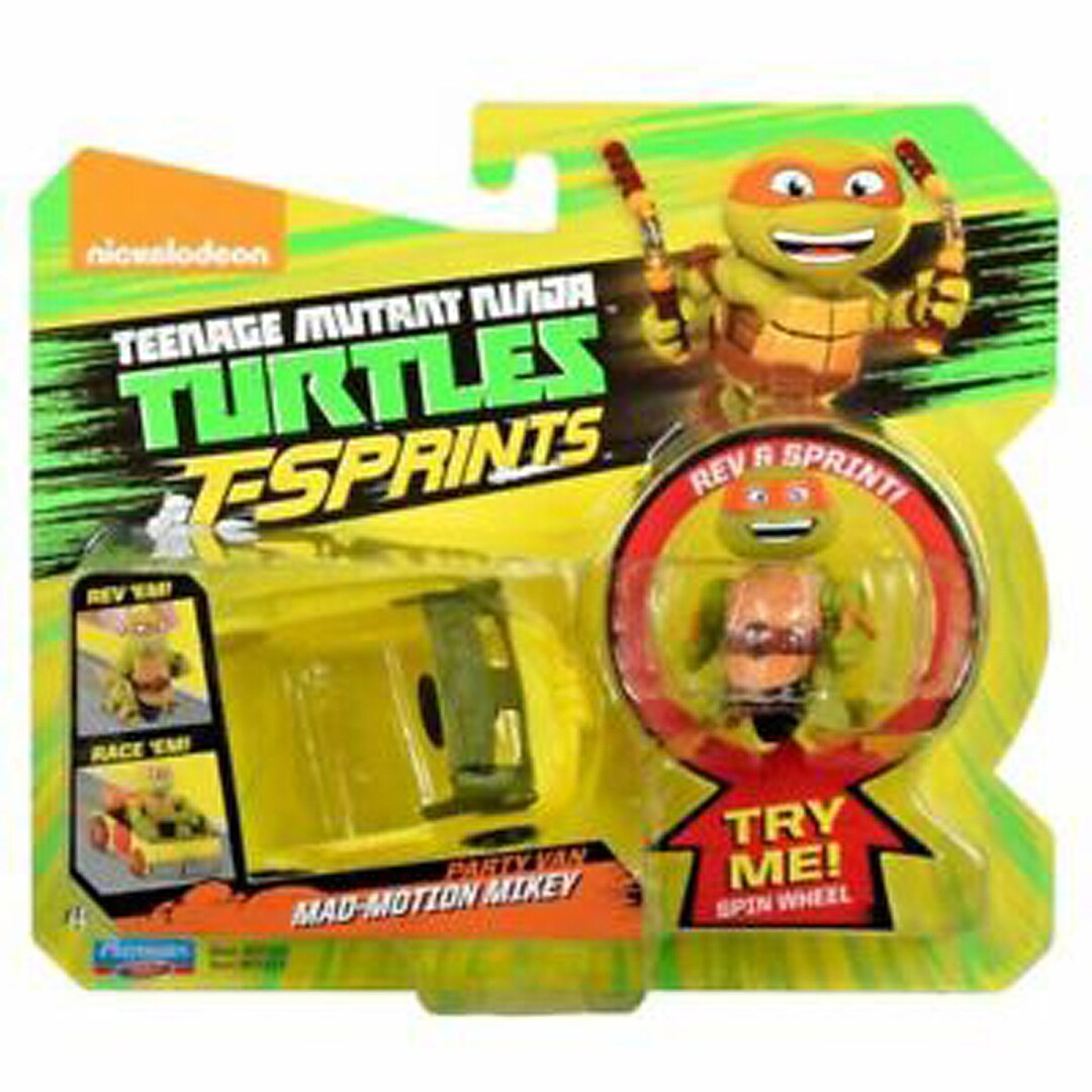 Teenage Mutant Ninja Turtles - T-sprints - Party Van(mad-motion Mikey ...
