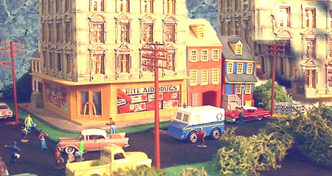 Miniature Mail Truck for Use With N Scale TRAINS - See Diorama Image ...