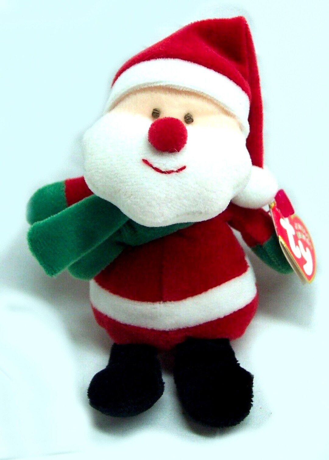 Ty Beanie Babies -"kringles" Santa Claus Teenie 3-4 Inch Jingle Beanies ...