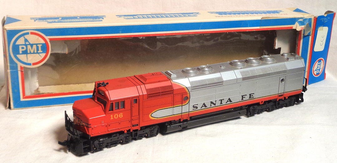 HO Pmi/lima FP-45 Diesel Powered Engine - "santa Fe" - Runs Very Well ...