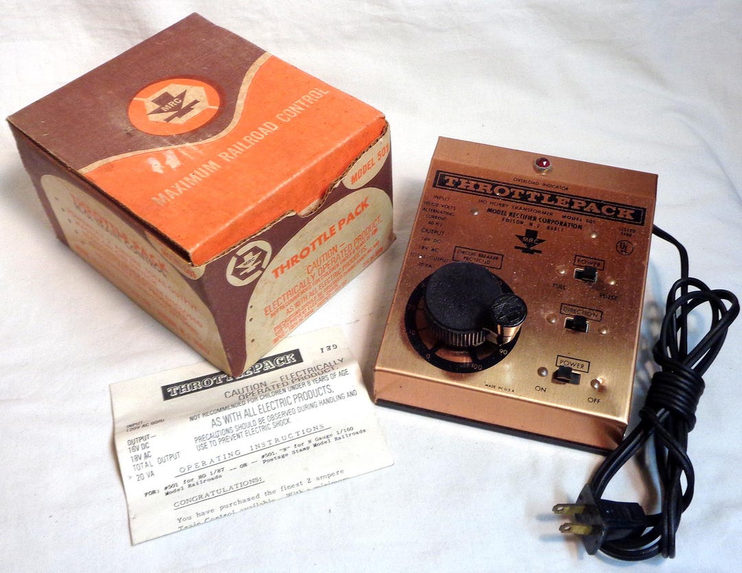 MRC Throttlepack Power Train Transformer - Vintage Tested to Be in Full ...