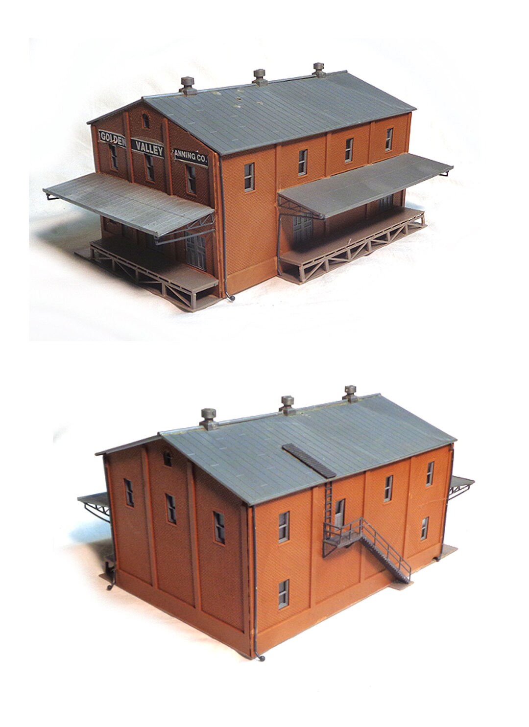 HO Scale Built up Kit - Pre-owned LARGE "golden Valley Tanning Company ...