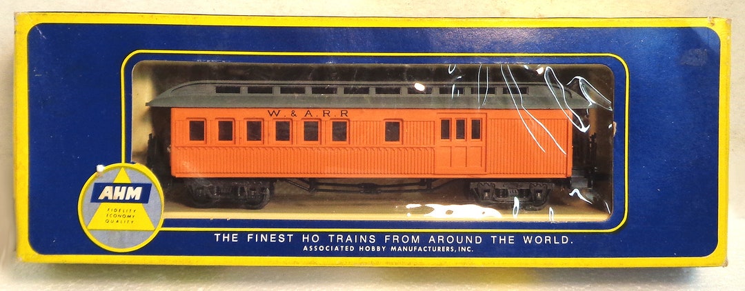 HO Scale - AHM - Old Time Combine Passenger Car - "western & Atlantic" New in Box! - Etsy