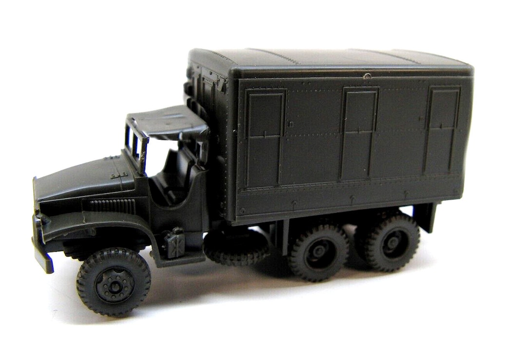 ROCO 1/87 HO Scale US Army Reo 2.5 Ton Shop Van Truck - Very High ...