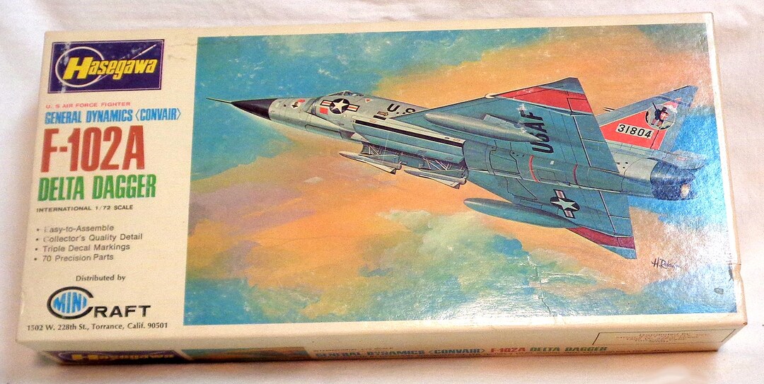 1/72 Scale Hasegawa-minicraft - Model Airplane Kit - General Dynamics F ...