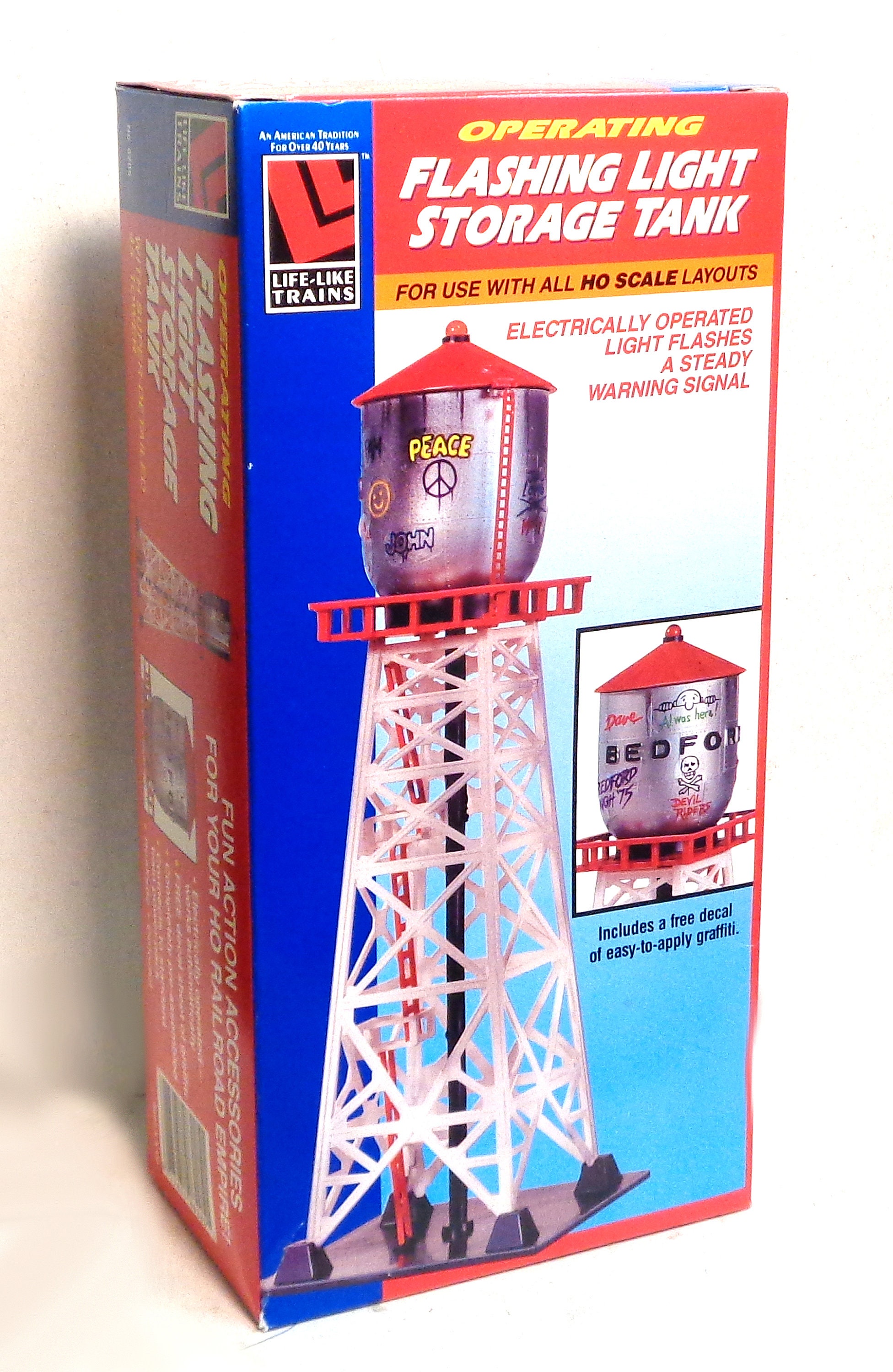 HO Scale Flashing Light Water Storage Tank Tower NEW in Box - Etsy