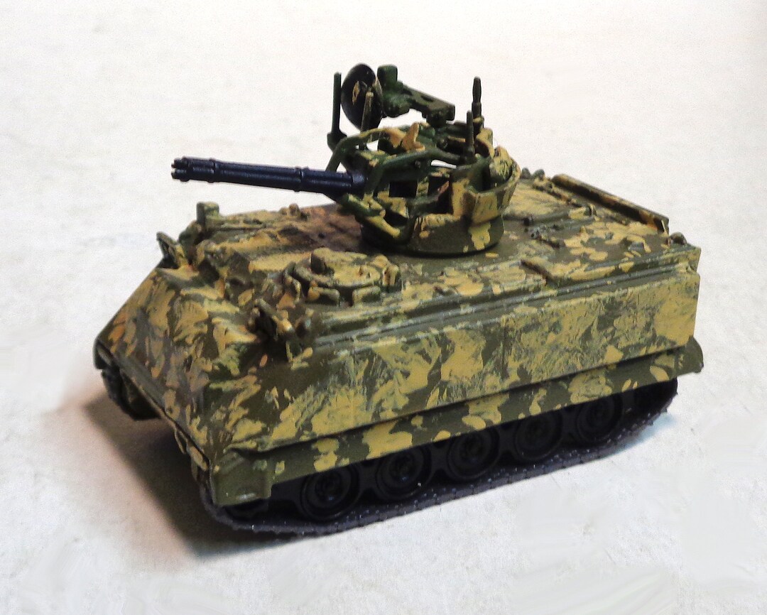 1/72 Professionally Built & Painted Eaglemoss Tank Model US M163 Vulcan ...