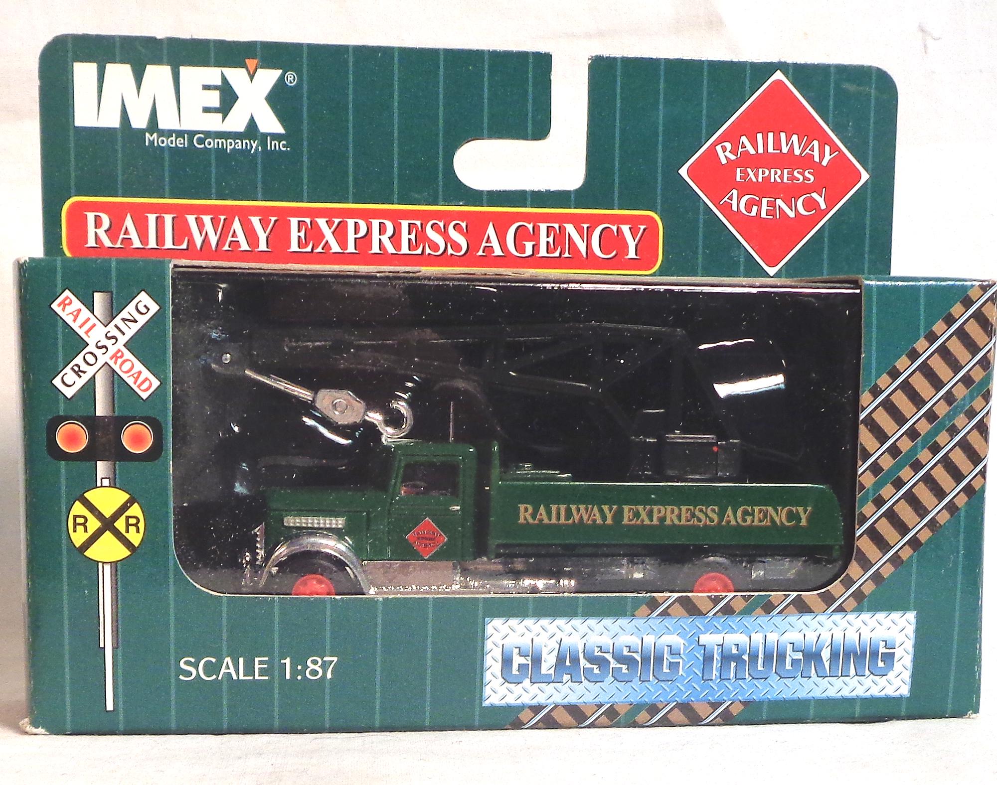 1/87 HO Scale Imex Model - Heavy Wreck Truck - "railway Express Agency ...