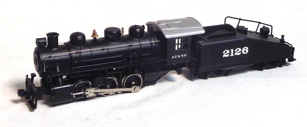 HO Bachmann USRA 0-6-0 Steam Locomotive Engine W/slope Tender atchison ...