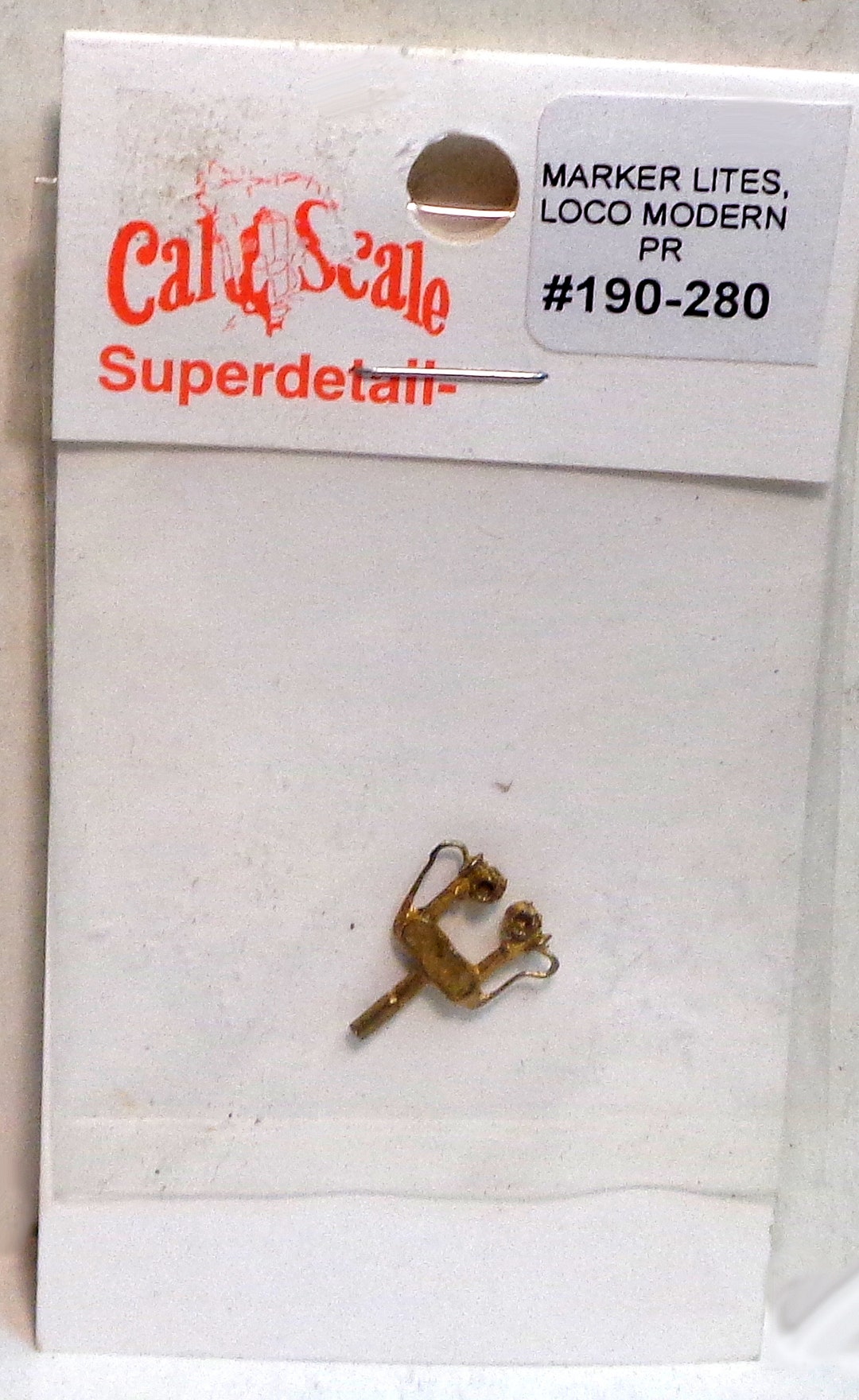 Ho Scale Cal-scale Brass Marker Lites for Modern PR Locomotive - NEW in ...