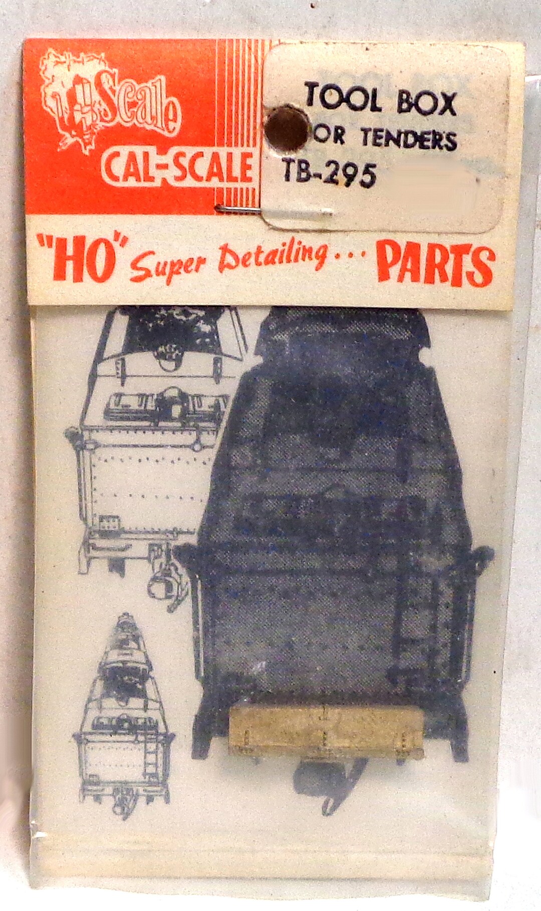 Ho Scale Cal-scale Brass Tool Box for Tenders - NEW in Package! - Etsy