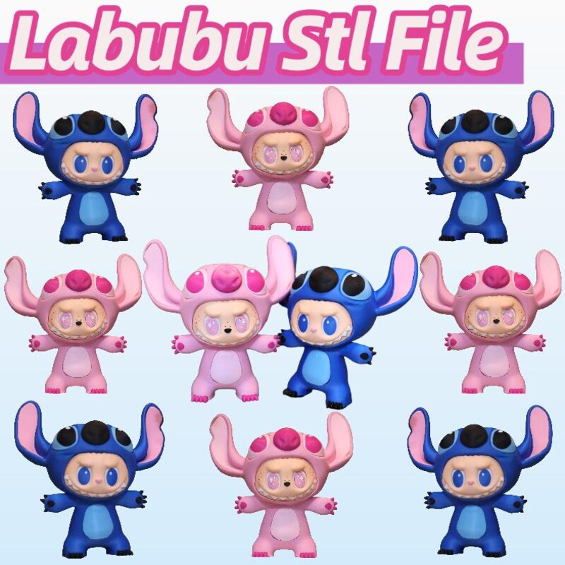Lilo and Stitch Labubu - Etsy