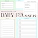 Productive 5am DAILY PLANNER, Pack of 5, Pastels, A4, Printable, Buy ...