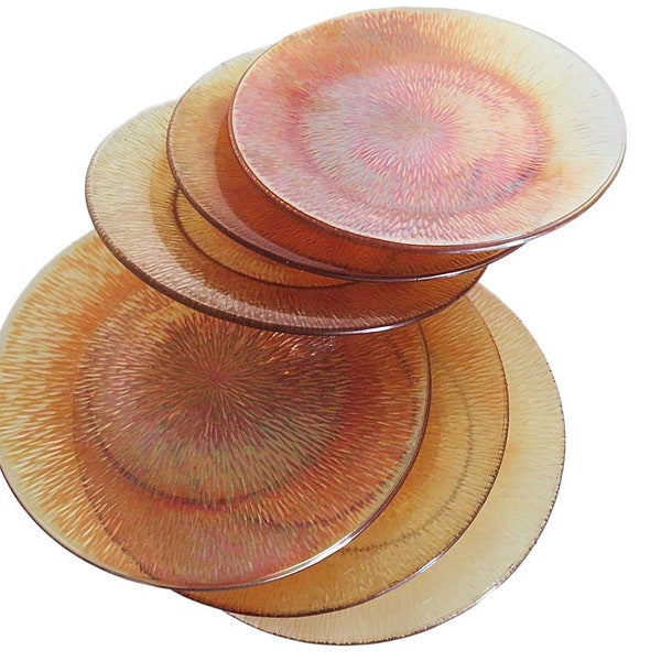 Carnival Glass Plate - Etsy