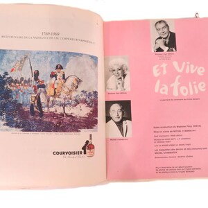 1969 Folies Bergere Souvenir Program - Etsy