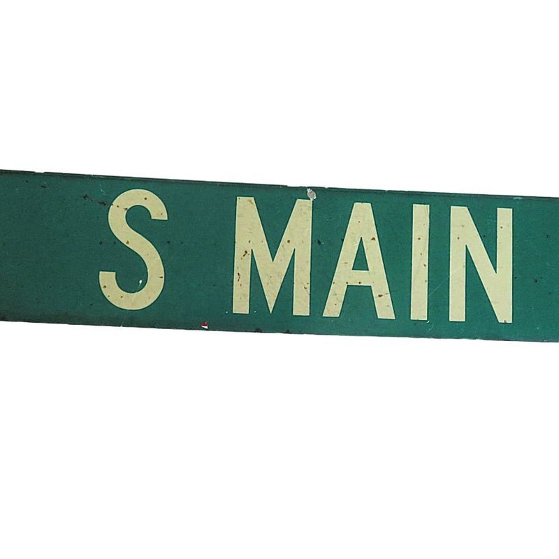 City Street Sign - Etsy