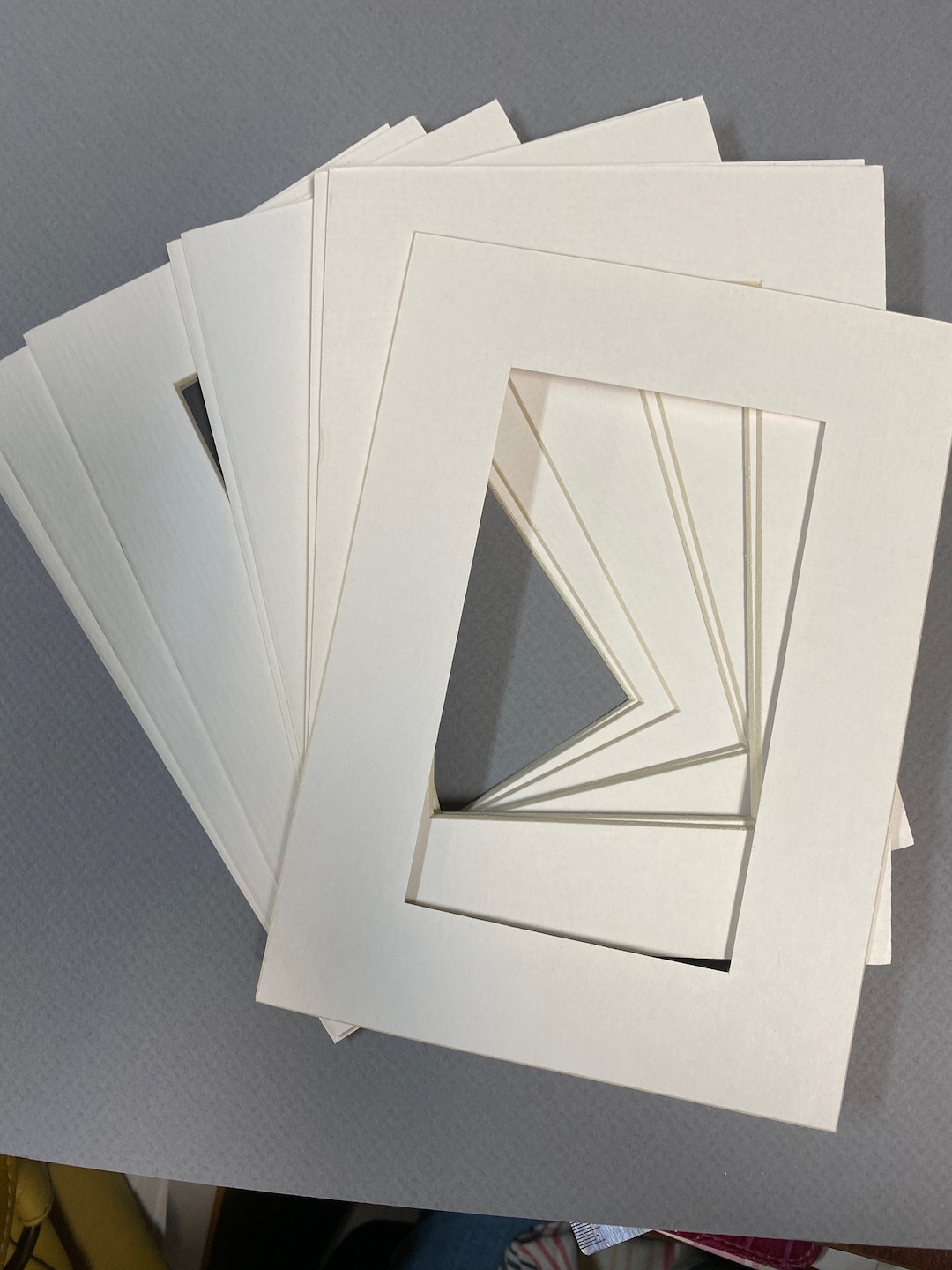 Picture Frame Mats Set of 24 White Mats 5x7 for 3x5 Photos - Etsy