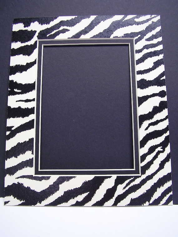 Zebra Print Frame