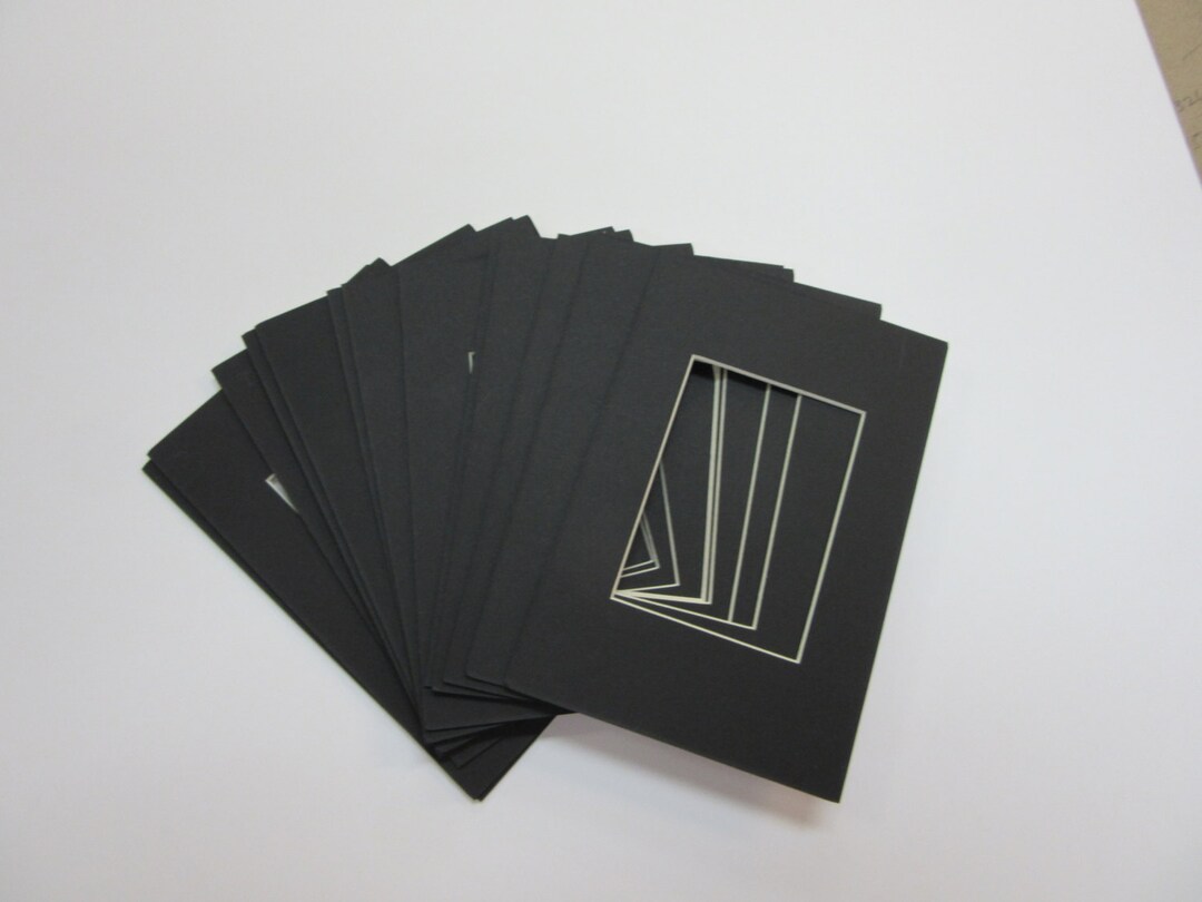 Picture Mats 4x6 for 3x5 CHOOSE COLOR Set of 10 #2 - Etsy