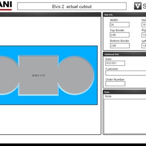 Picture Framing Mat NOT A FRAME #20Z for Two LP Records and Album Cover ...