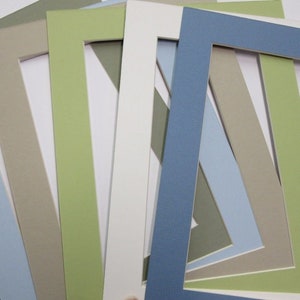 Picture Framing Mat CHOICE of Colors 5X7 for 4x6 Photo or Art Rectangle ...
