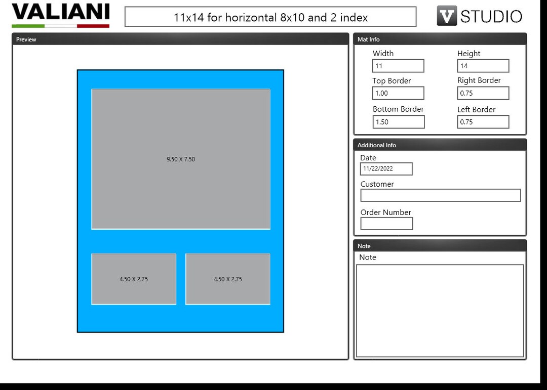 Picture Framing Mat 11x14 for Horizontal 8x10 and 2 Index Cards CHOOSE ...