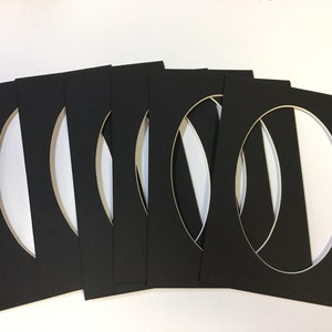 Picture Mats 5x7 for Oval 4x6 Set of 25 Choose Your Color Autumn SALE ...