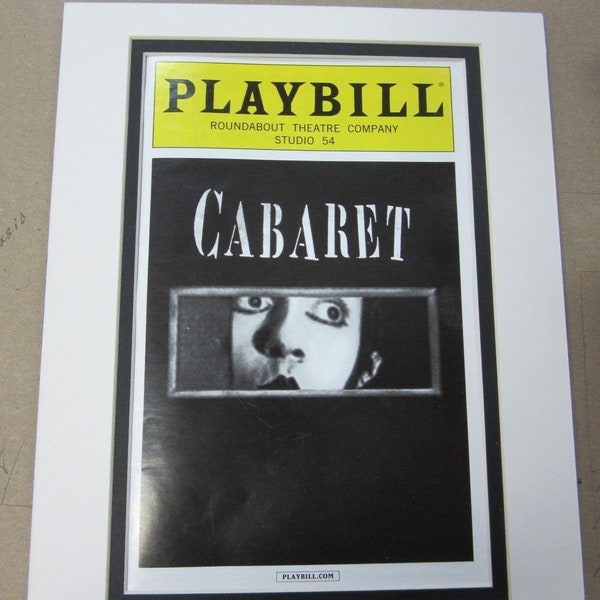 Playbill Frame - Etsy