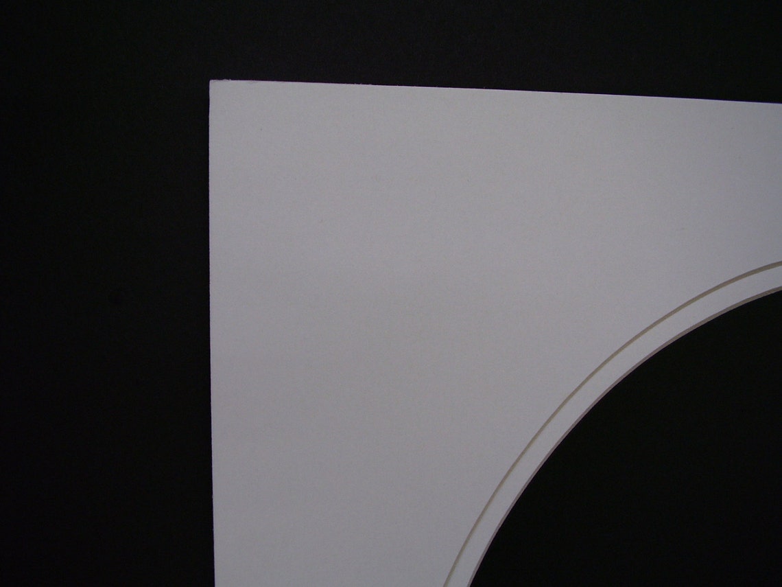 Picture Framing Mat White With White Inner Mat 14x14 Mat - Etsy