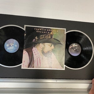 Picture Framing Mat NOT A FRAME #20Z for Two LP Records and Album Cover ...