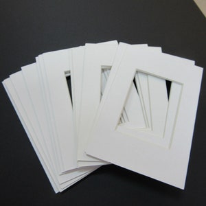 Picture Frame Mats for 8x10 for 6x8 Photo CHOOSE Colors SET OF 10 - Etsy