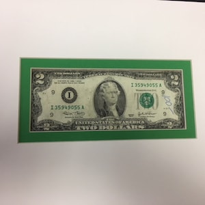 Picture Framing Mat 8x10 for Dollar Bill & Foreign Currency First ...
