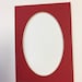 Picture Framing Mat 11x14 for Oval Photo One Mat Oval Opening CHOOSE ...