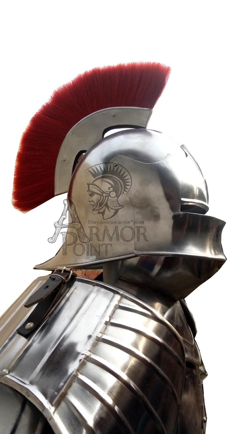 German Gothic 18 Gauge Steel Half Armor Suit | Larp Cosplay - Etsy