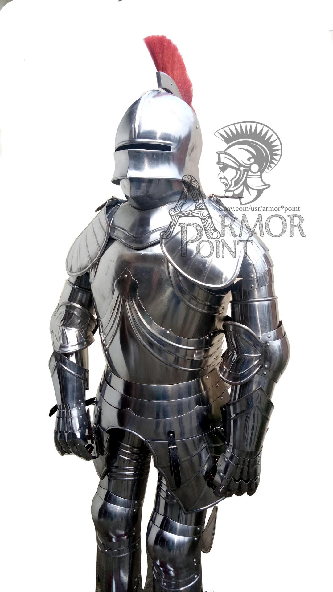 German Gothic 18 Gauge Steel Half Armor Suit | Larp Cosplay - Etsy