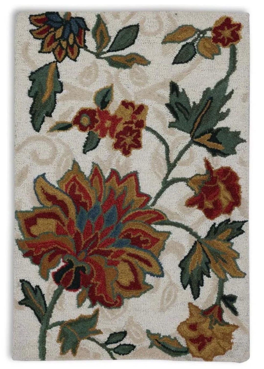 Hand Tufted Wool Loop Pile Floor Rugs - Etsy