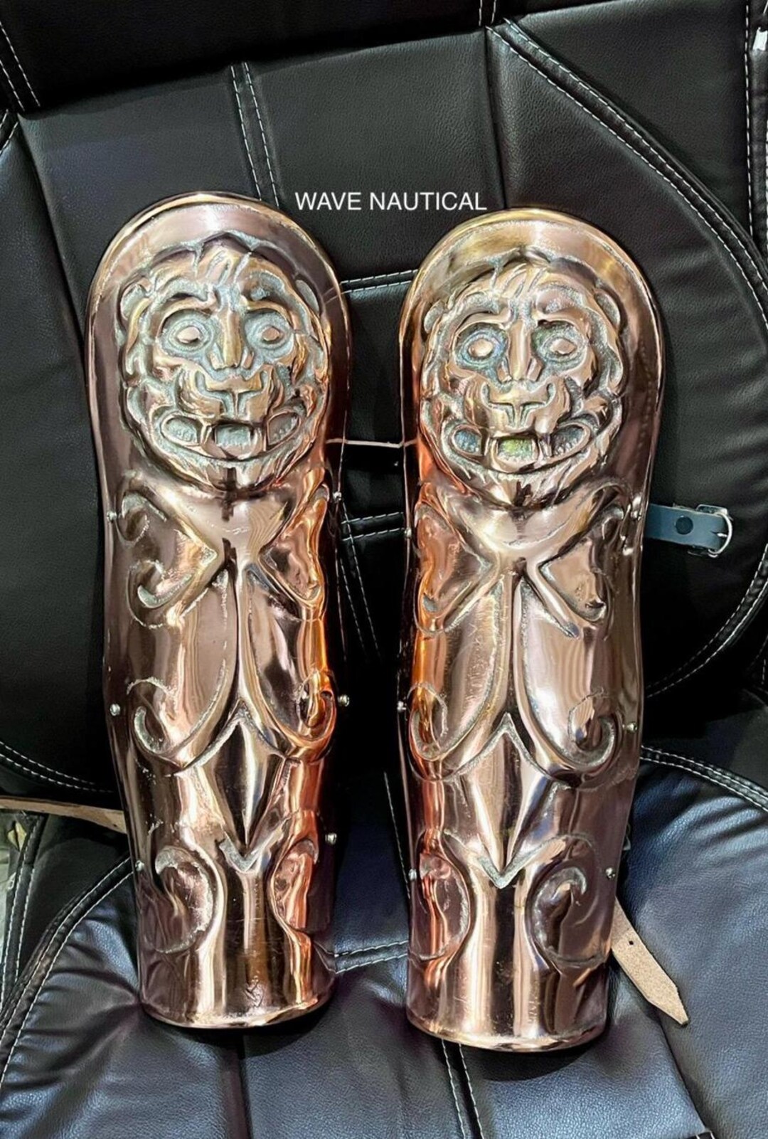 Medieval Greek Roman Centurion Leg Greaves/ Reenactment Fantasy Role ...